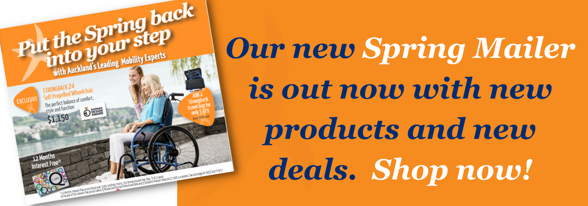 Put the Spring back into your step — Independent Living