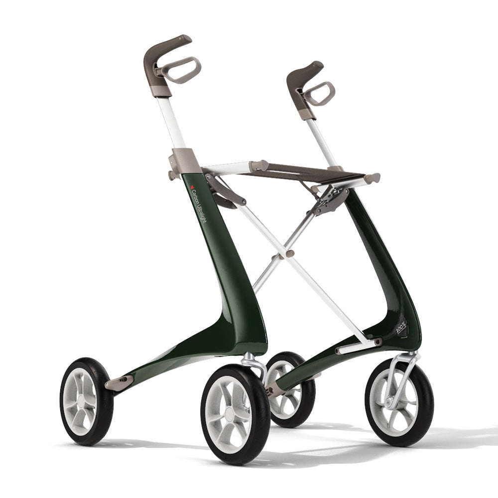 byACRE 碳纤维超轻助行器 BRITISH RACING GREEN（宽轨） – Independent Living